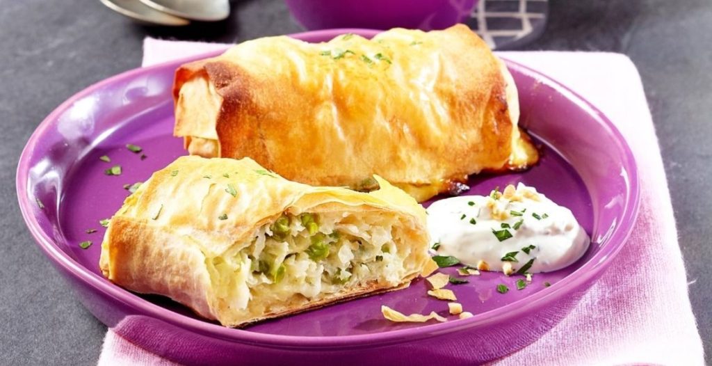 Receta de Mini strudel de vegetales - Selecciones